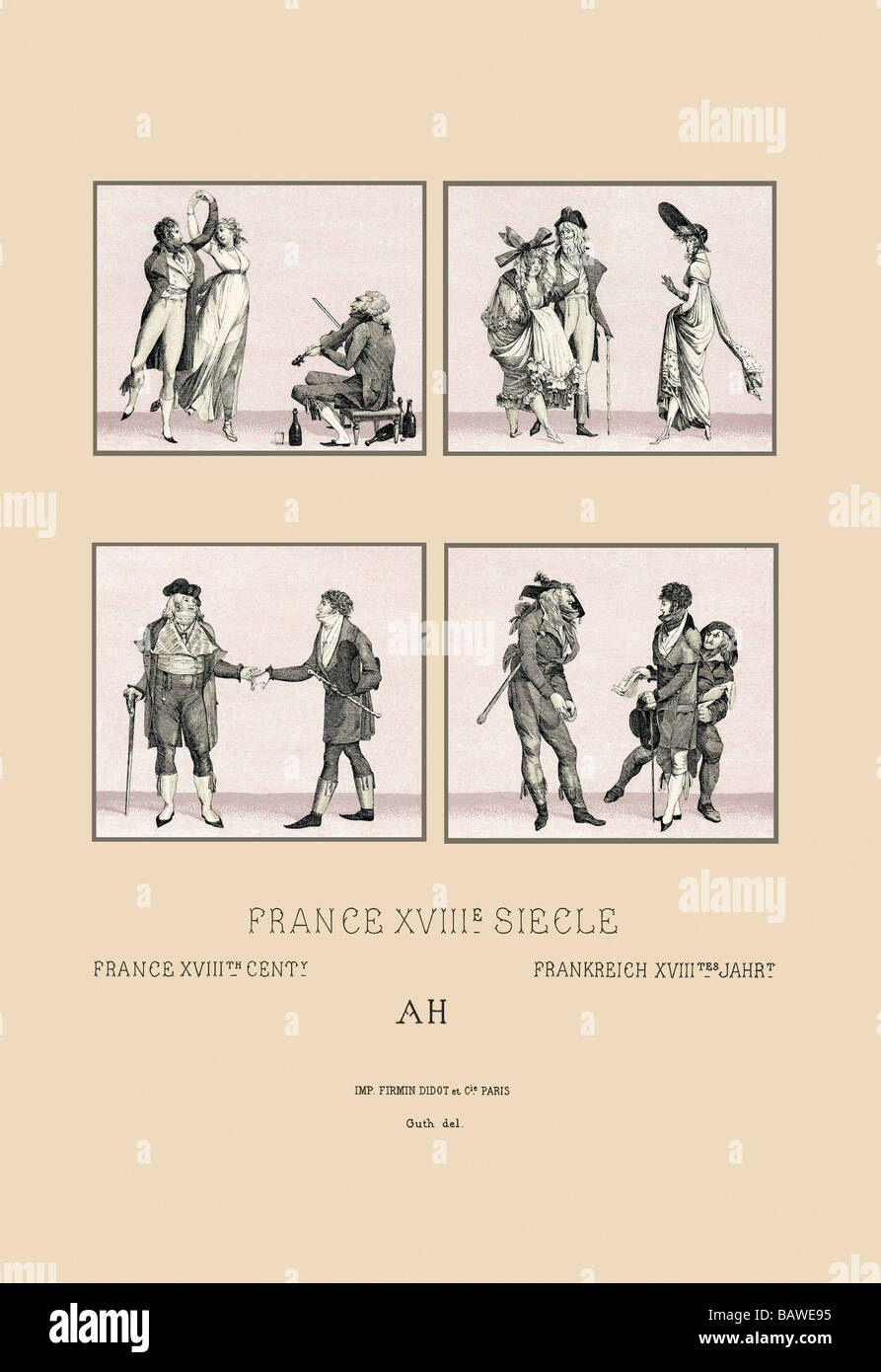 Eighteenth century france hi-res stock photography and images - Alamy