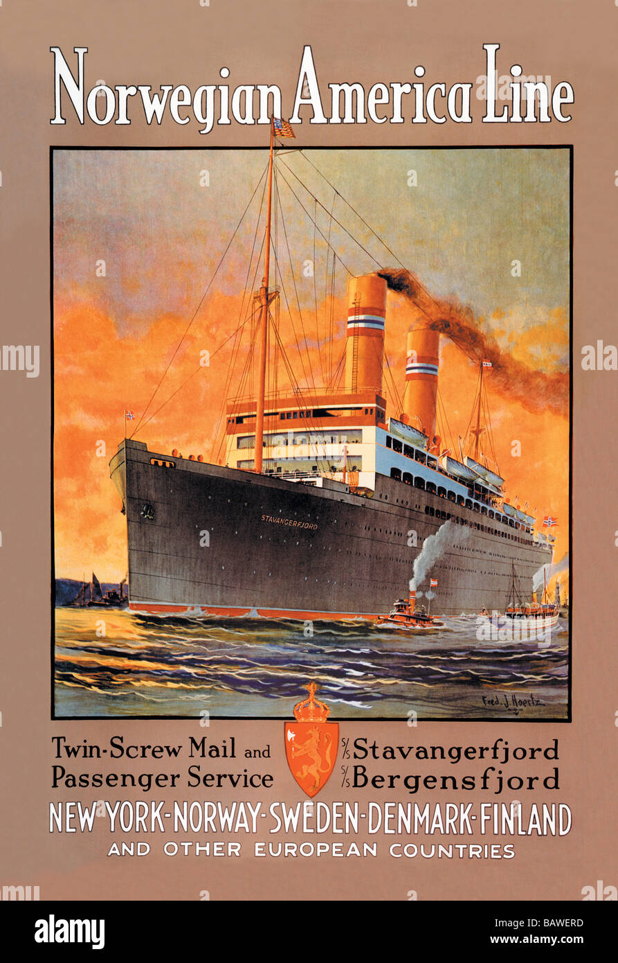 Norwegian steam hi-res stock photography and images - Alamy