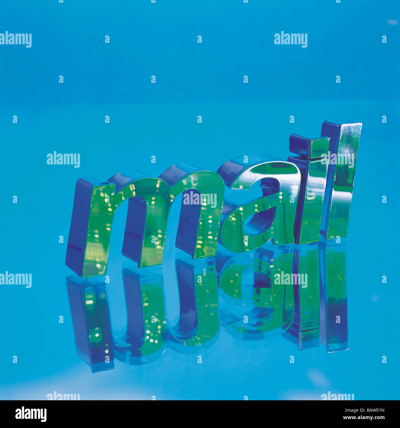 The word mail Stock Photo - Alamy