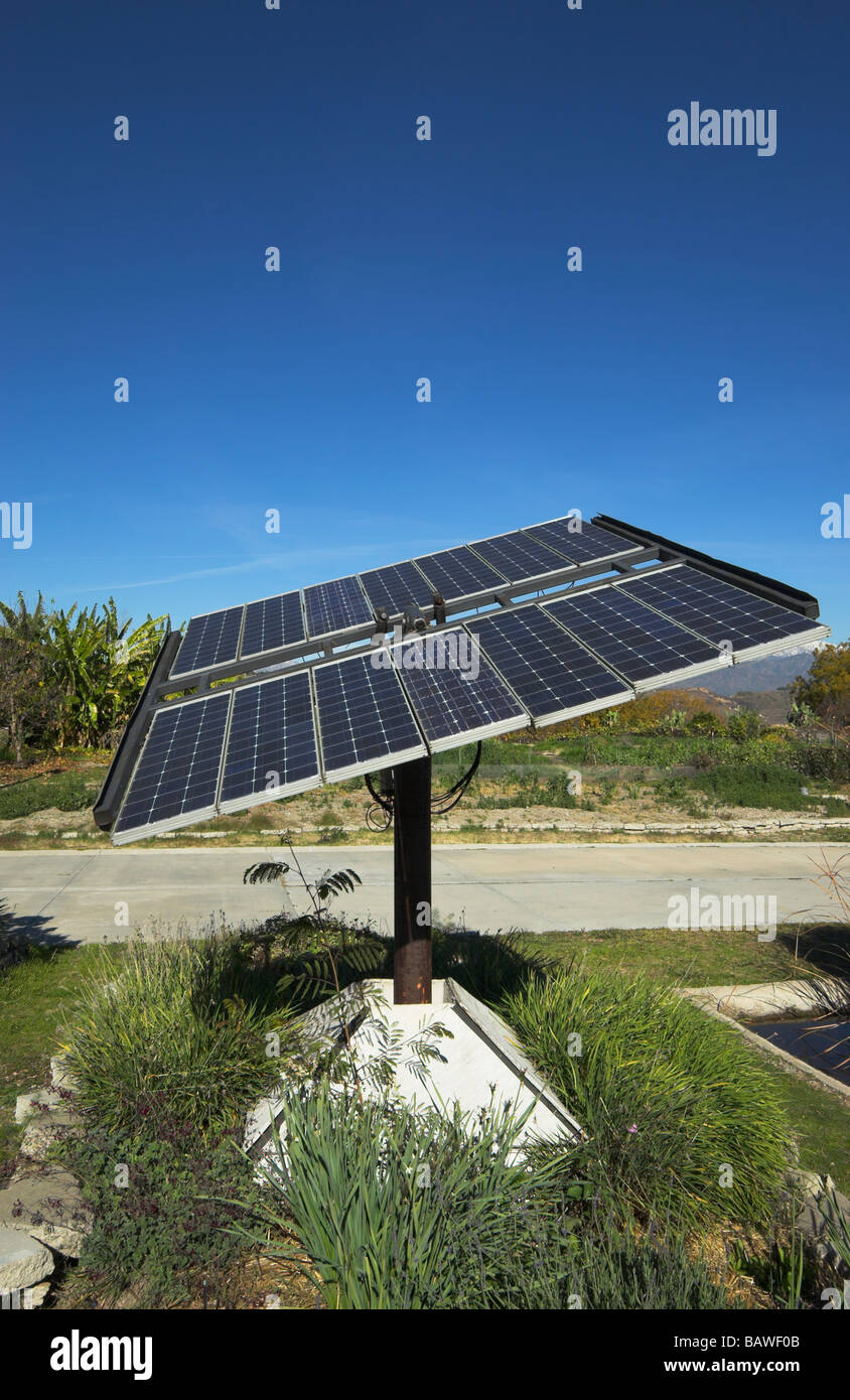 Photovoltaic solar tracker Stock Photo - Alamy
