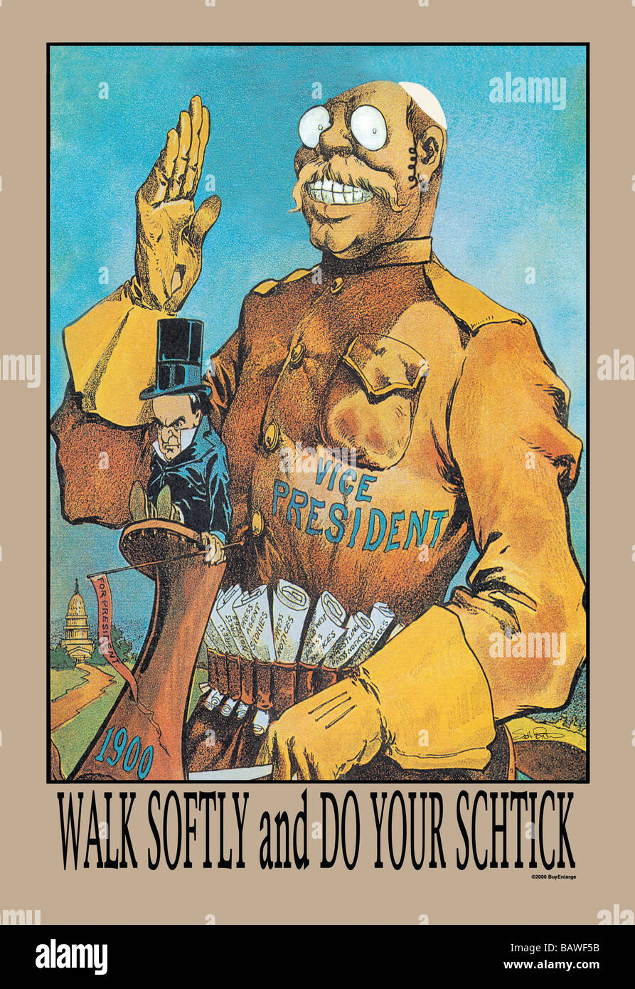 Walk Softly and Do Your Schtick Stock Photo - Alamy