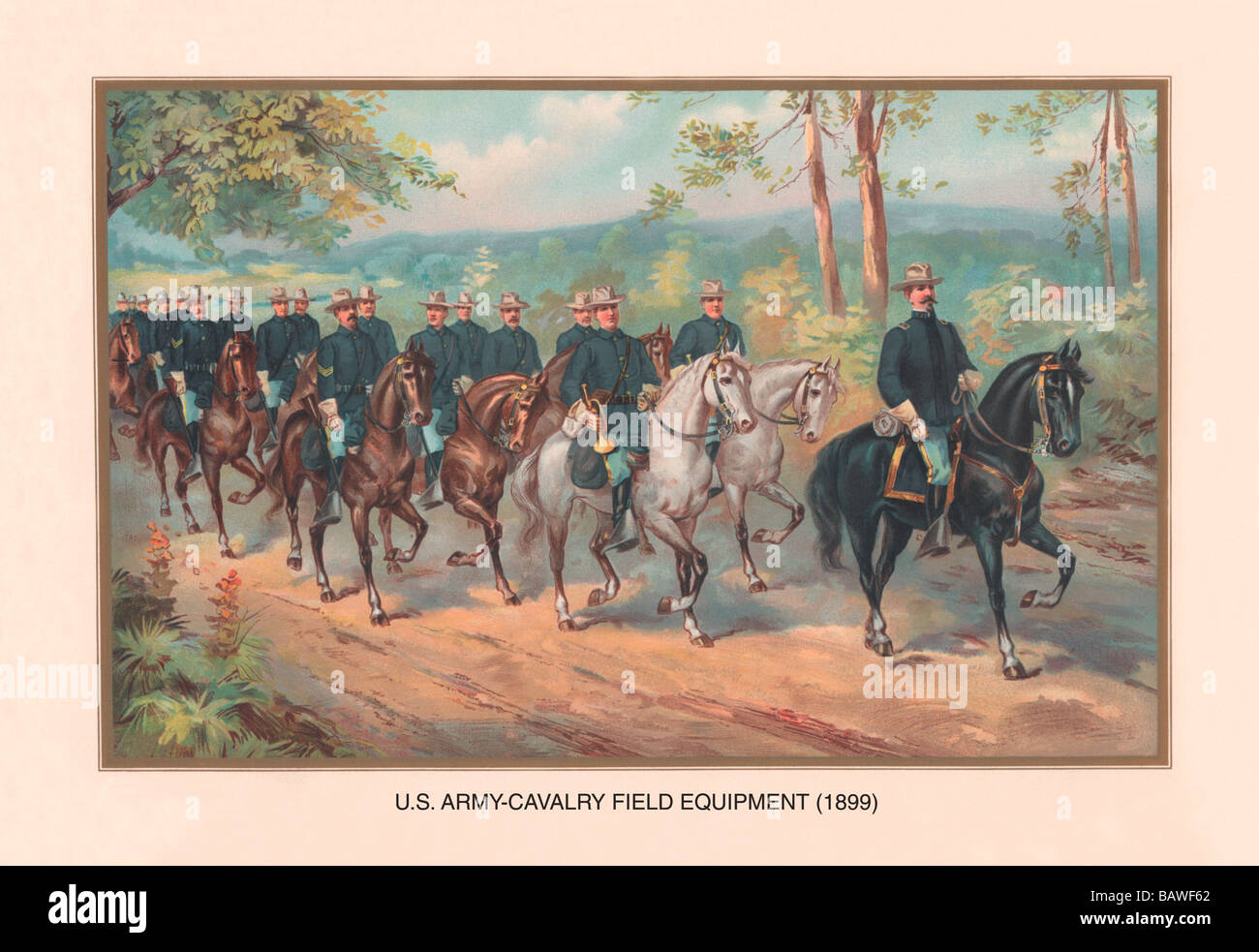 U s army cavalry soldiers hi-res stock photography and images - Alamy