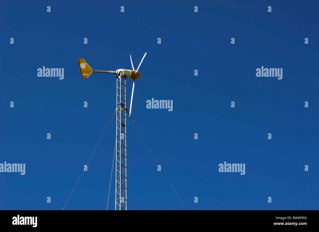 Small wind turbine Stock Photo - Alamy