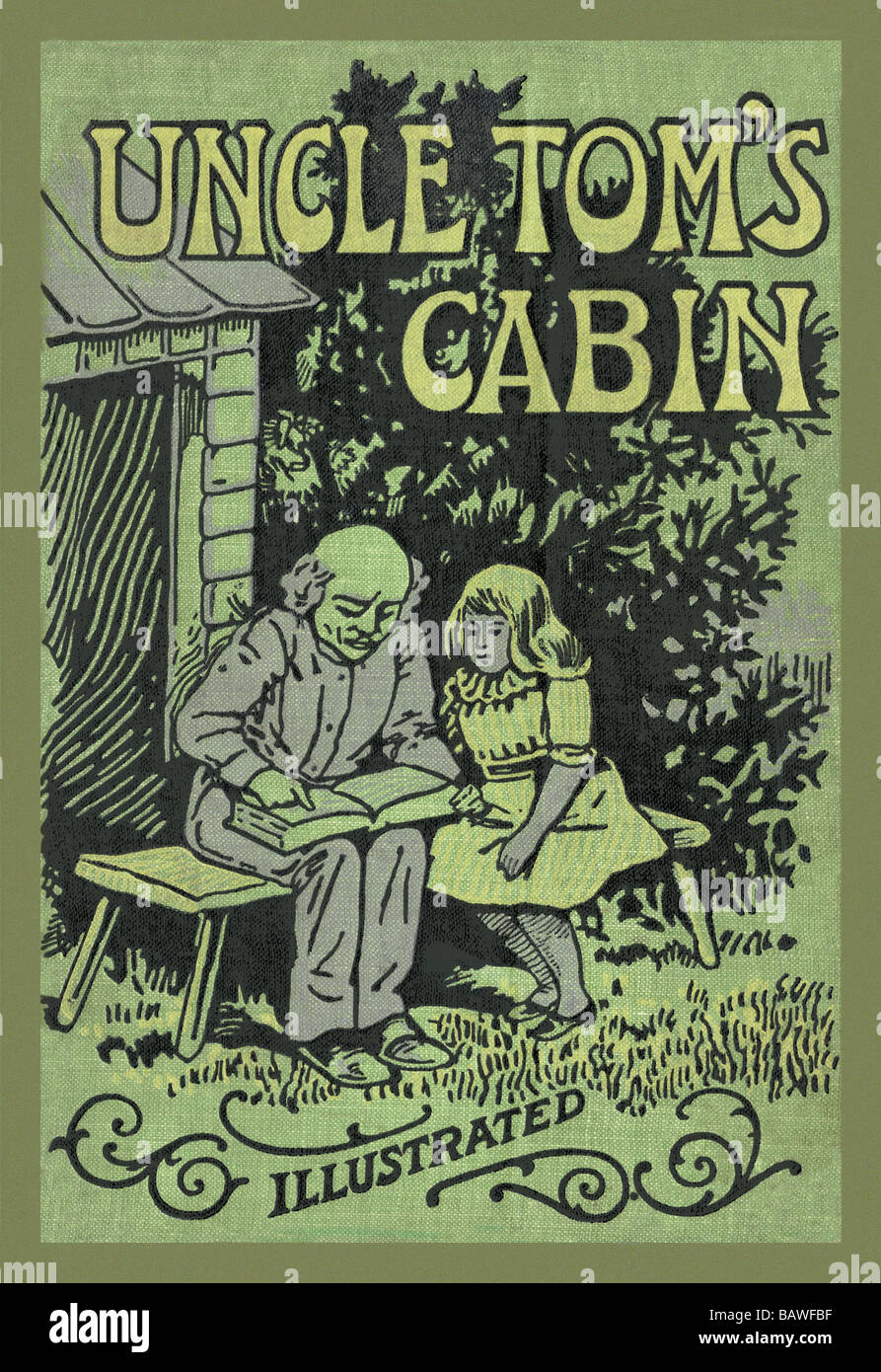 Uncle Tom's Cabin Illustrated Stock Photo - Alamy