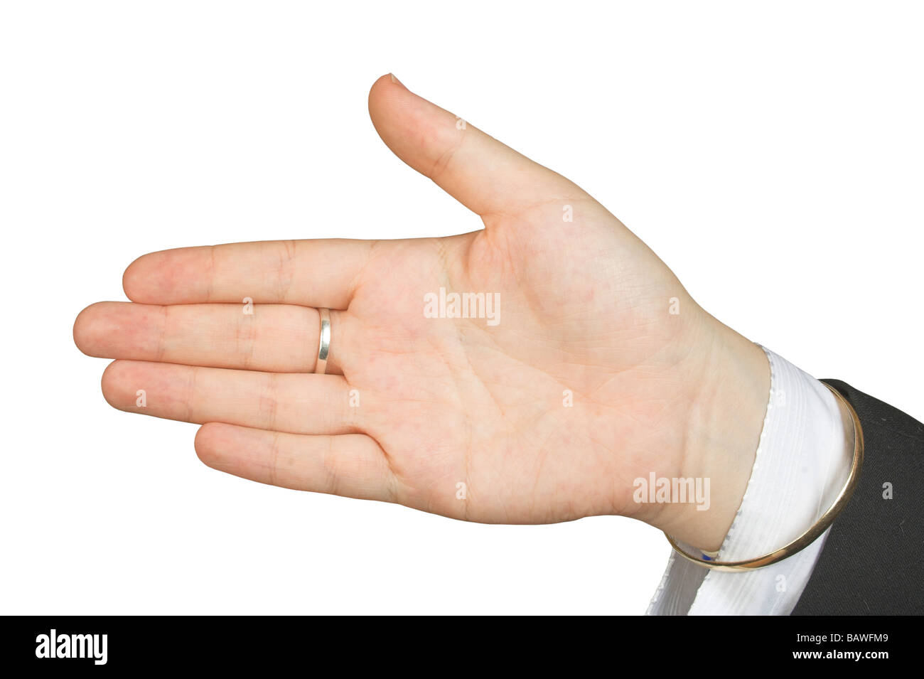 palm of hand facing Stock Photo - Alamy