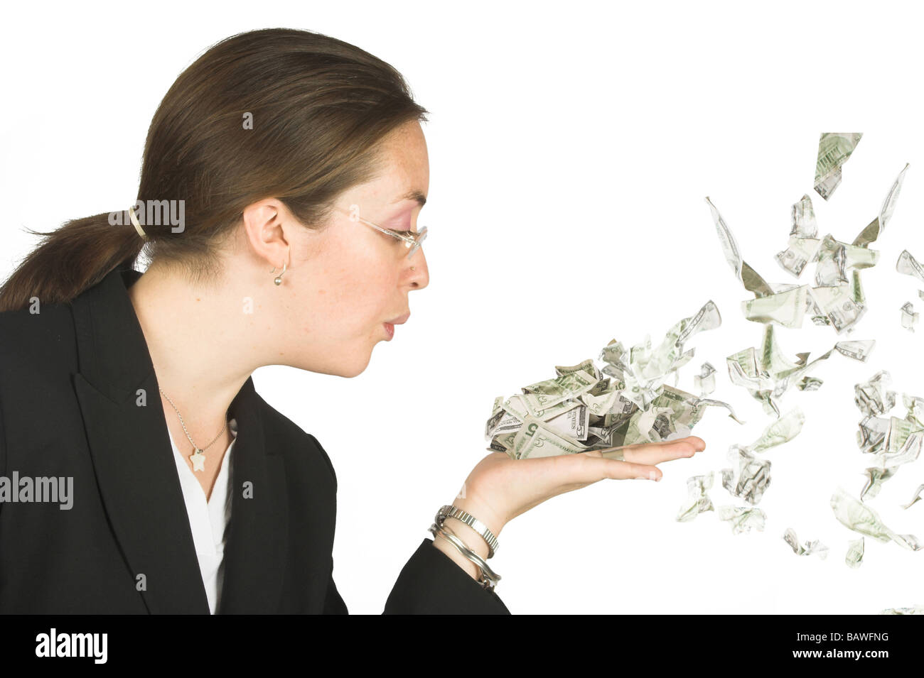 Blow the expense hi-res stock photography and images - Alamy