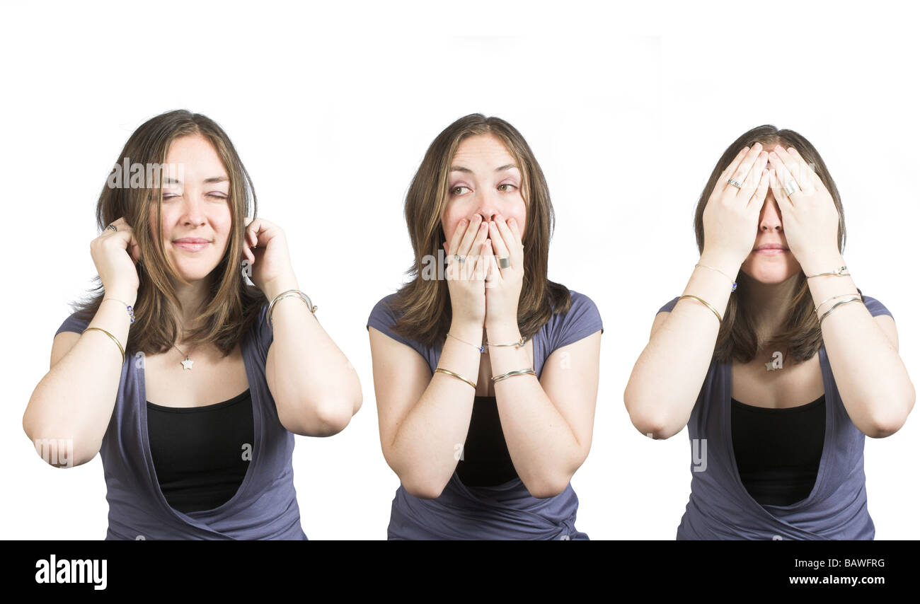 Blind deaf expressions hi-res stock photography and images - Alamy
