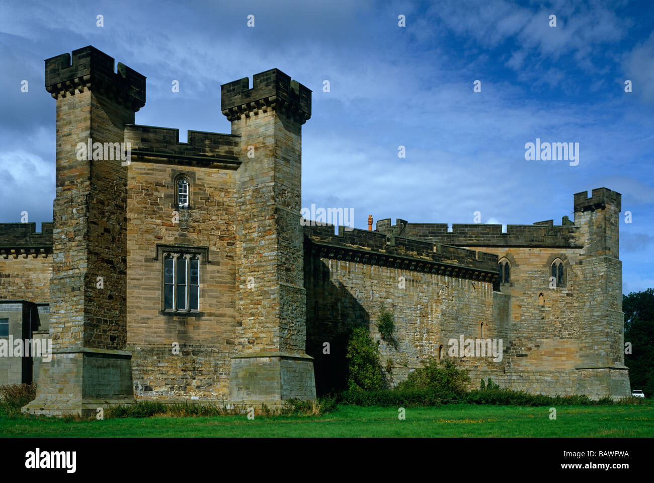 Brancepeth Castle, Brancepeth, County Durham Stock Photo - Alamy