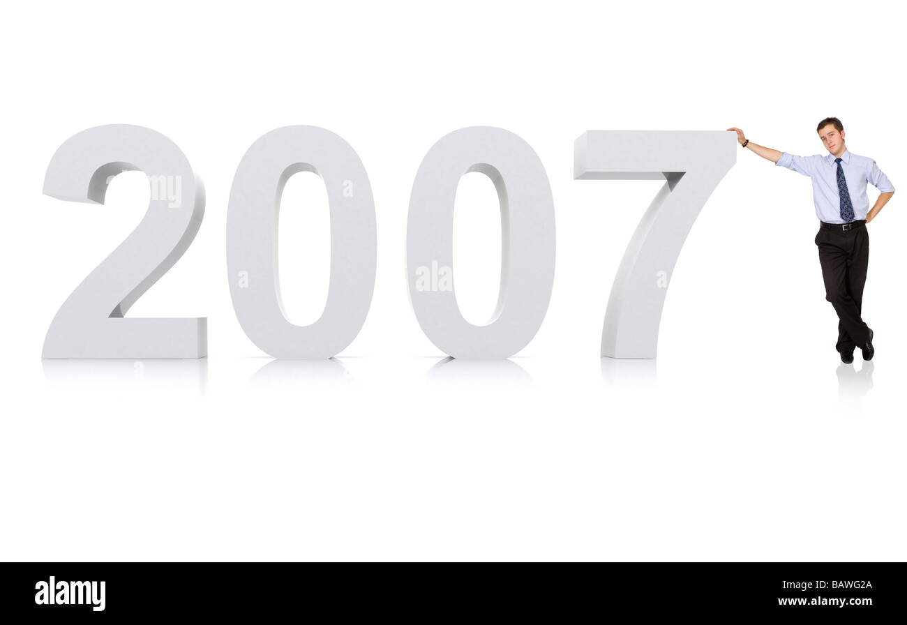 2007 years Cut Out Stock Images & Pictures - Alamy