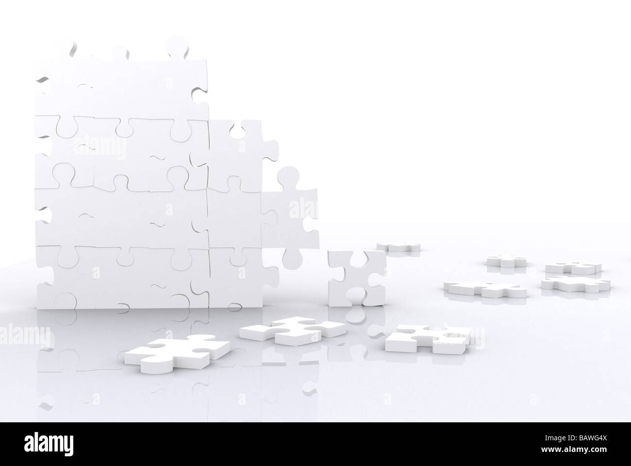 building a puzzle Stock Photo - Alamy