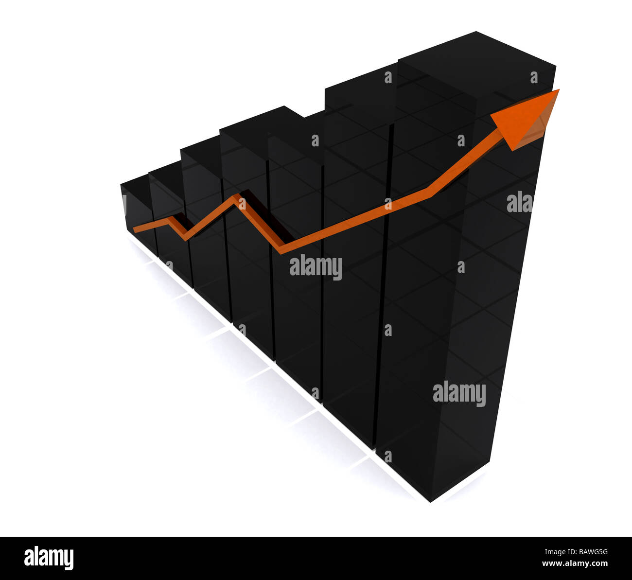 black column graph Stock Photo - Alamy