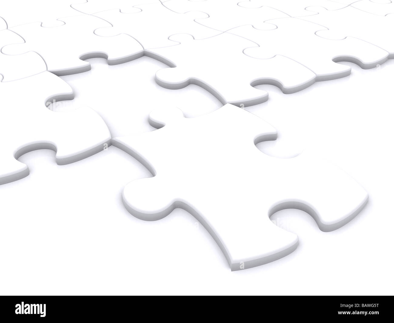 background puzzle with one missing piece Stock Photo - Alamy
