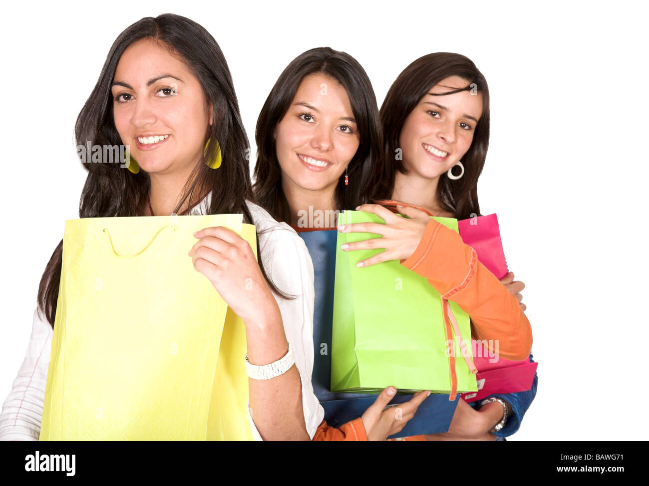 girls in a shopping spree Stock Photo - Alamy