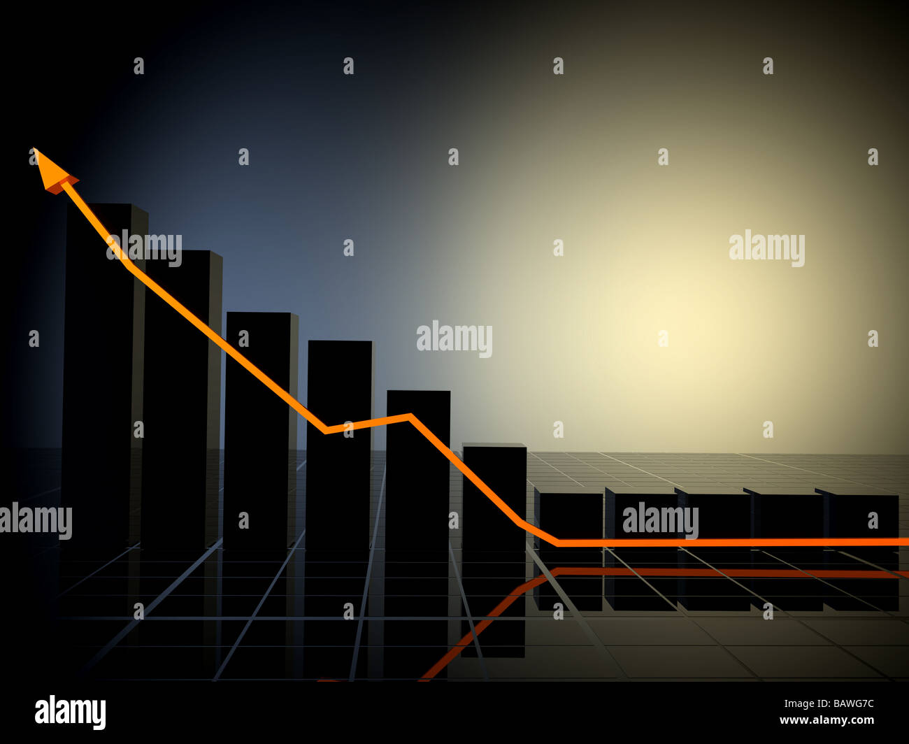 business growth chart Stock Photo - Alamy