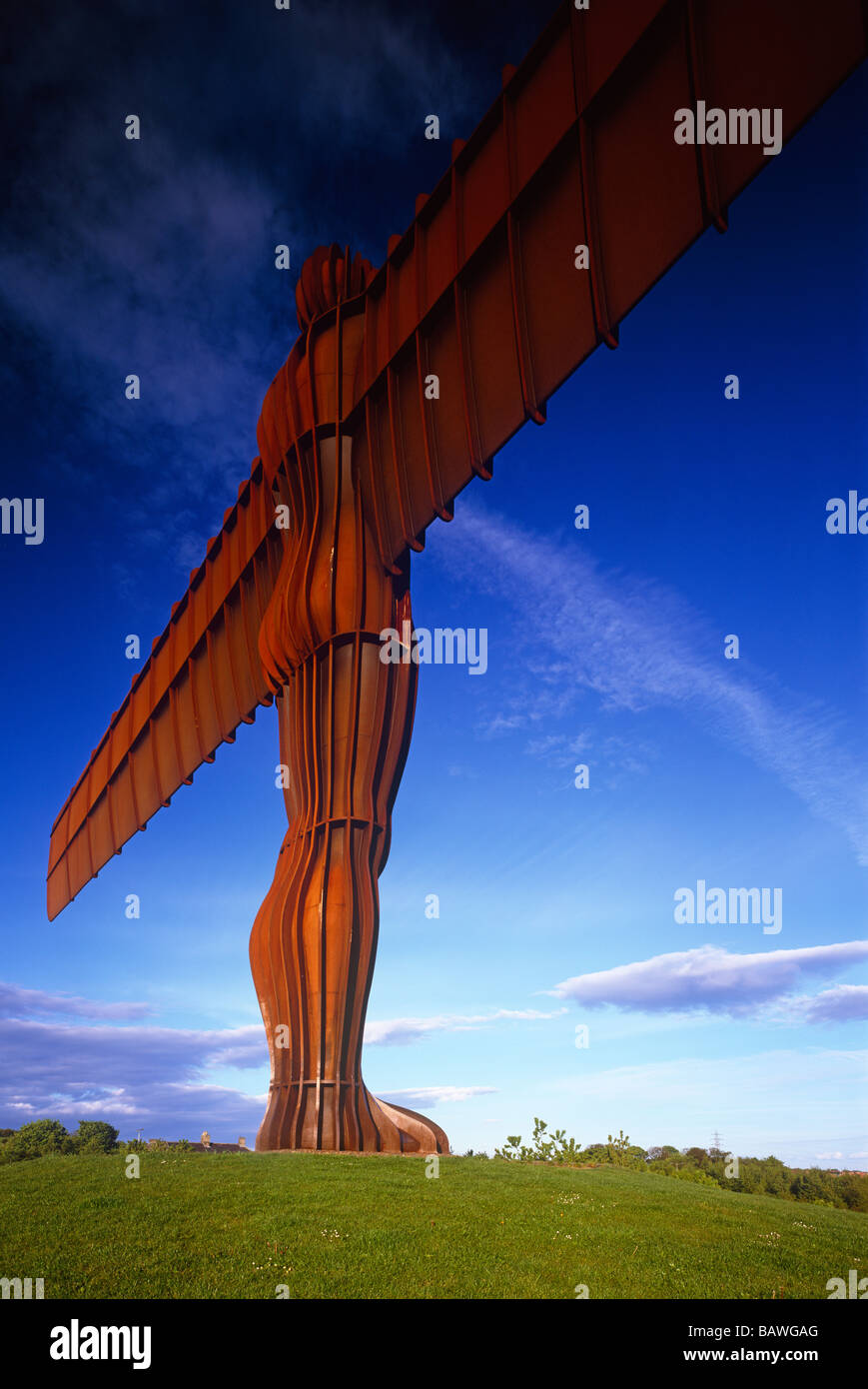 Gateshead Angel of the North, Tyne and Wear Stock Photo - Alamy