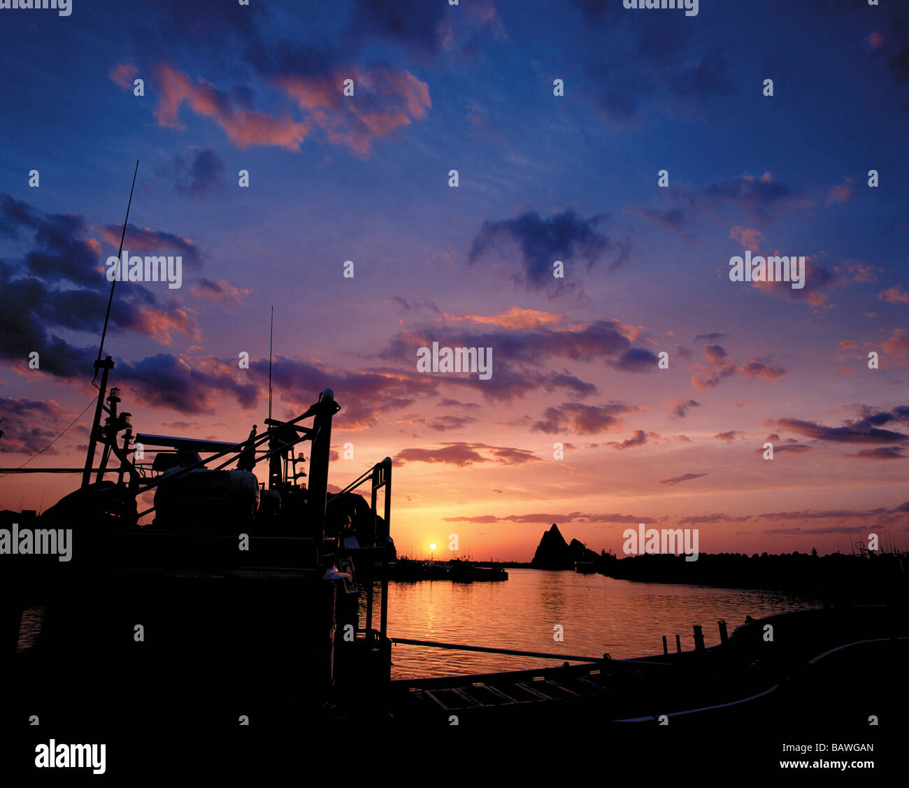 Sunset at beach Stock Photo - Alamy