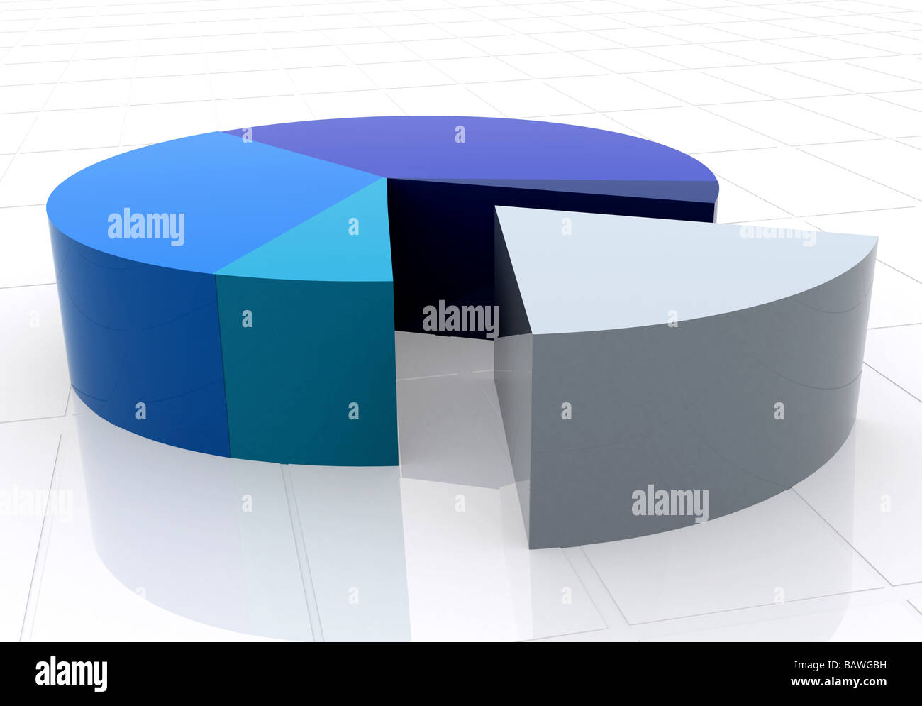 business pie chart Stock Photo - Alamy