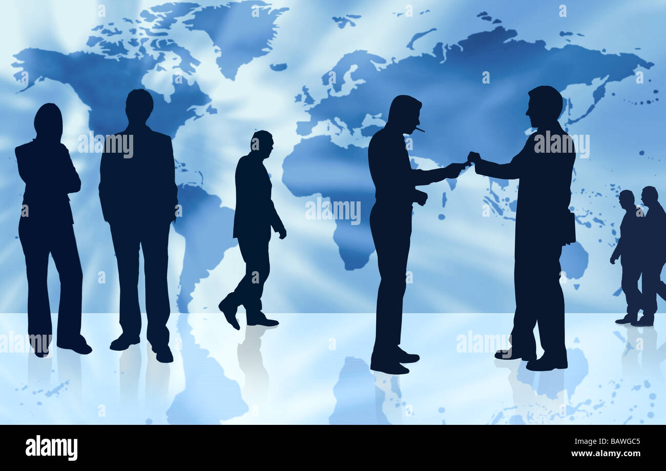 business people in an office environment Stock Photo - Alamy