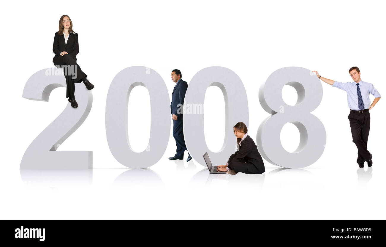 New year return Cut Out Stock Images & Pictures - Alamy