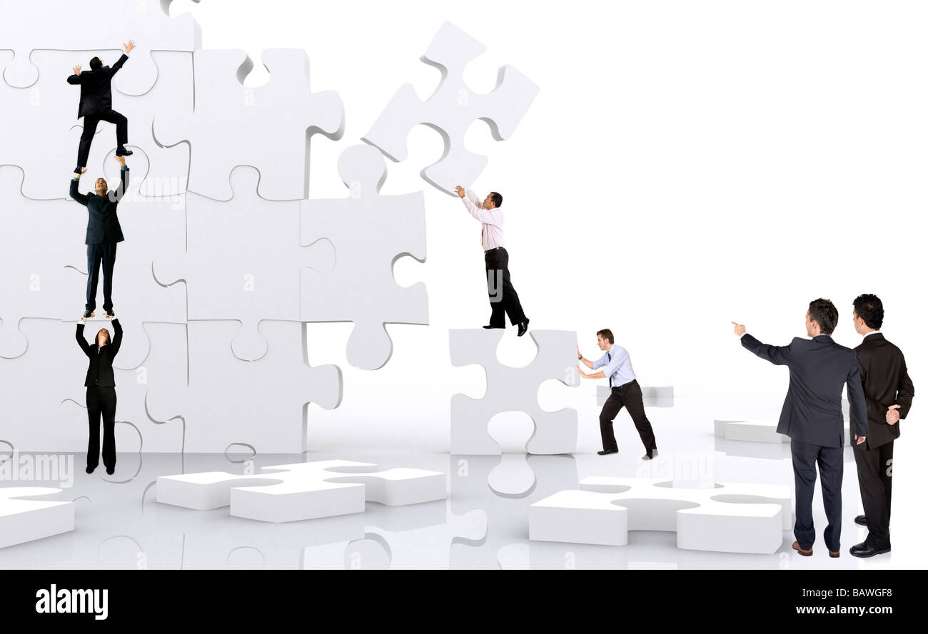 business team work Stock Photo - Alamy