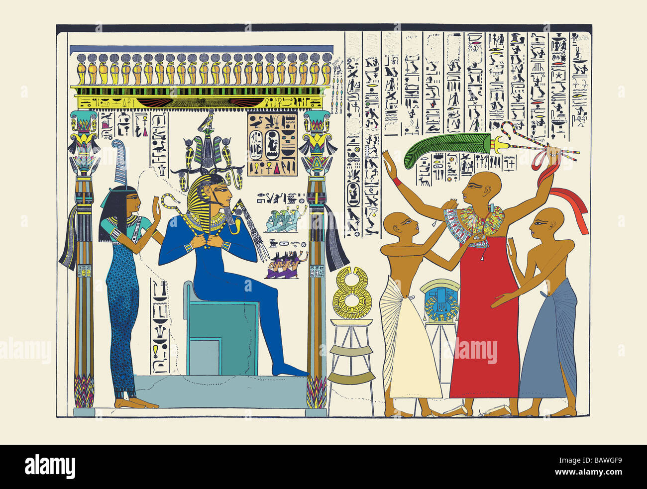 Tomb of pharaoh seti i nubian hi-res stock photography and images - Alamy