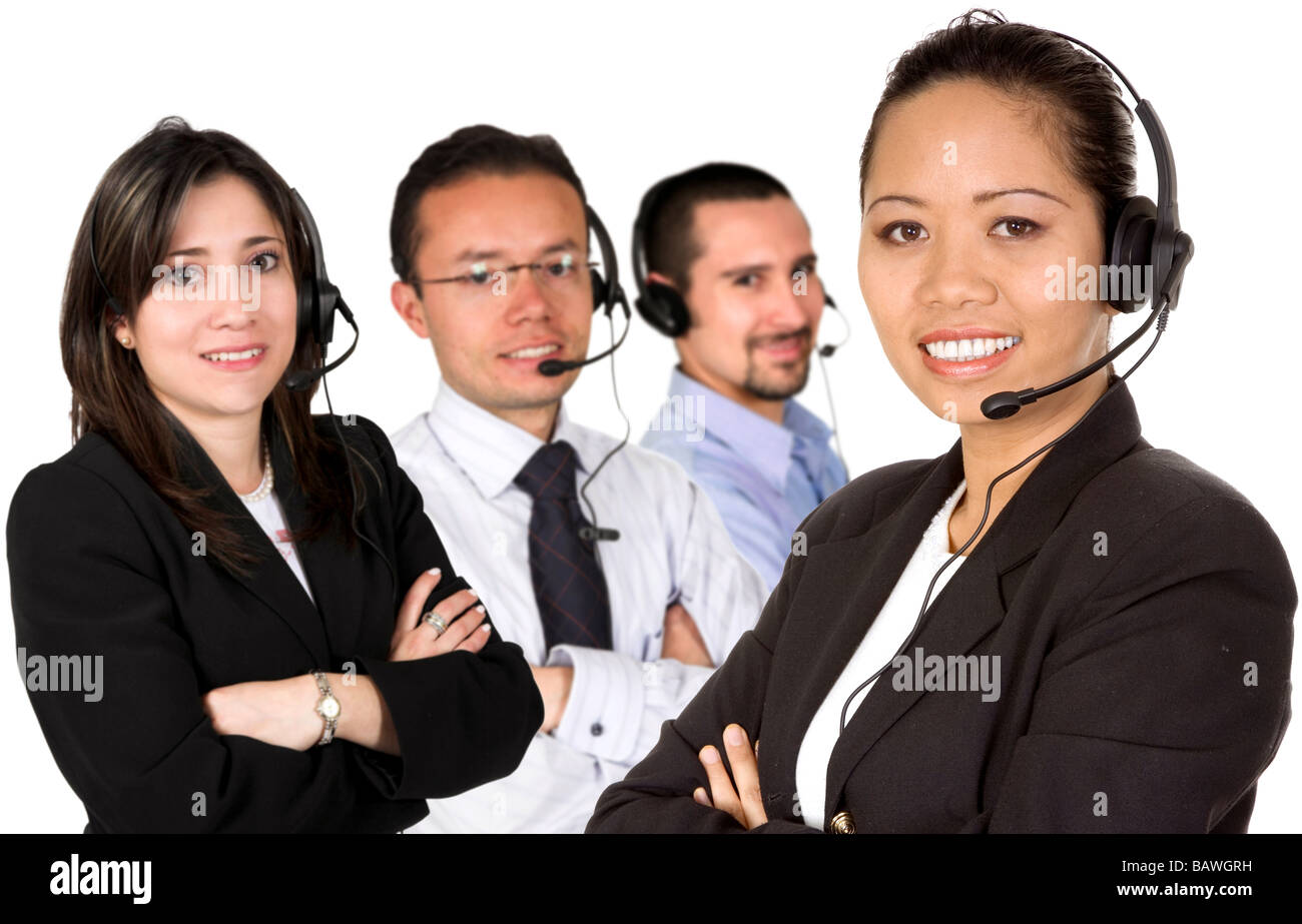 customer service team Stock Photo - Alamy