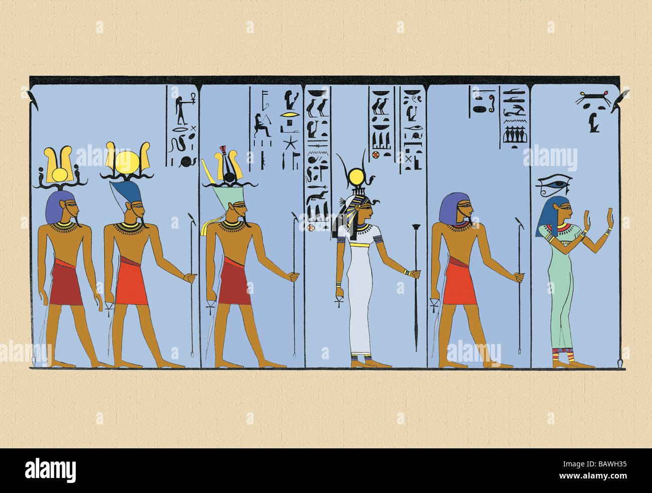 The Minor Deities Stock Photo - Alamy