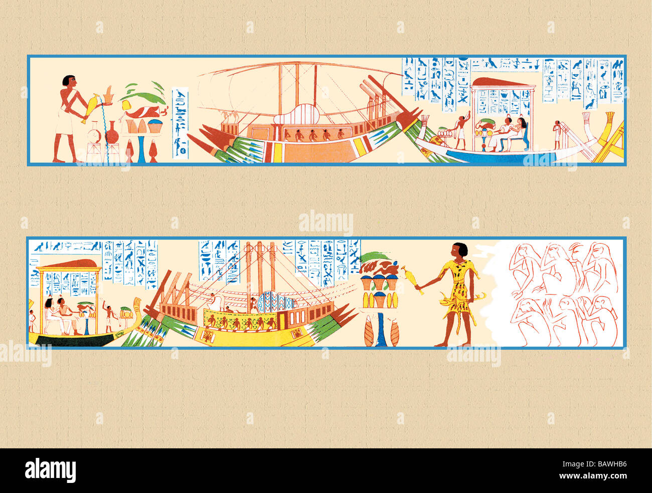 Egyptian funeral procession hi-res stock photography and images - Alamy