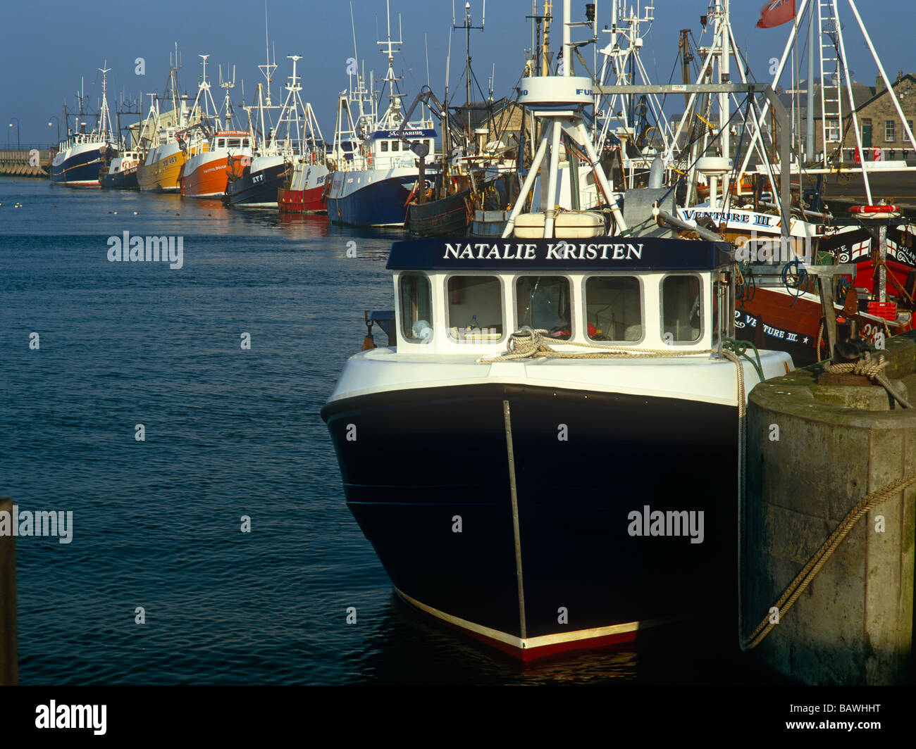 Amble Marina, Amble, Northumberland Stock Photo - Alamy