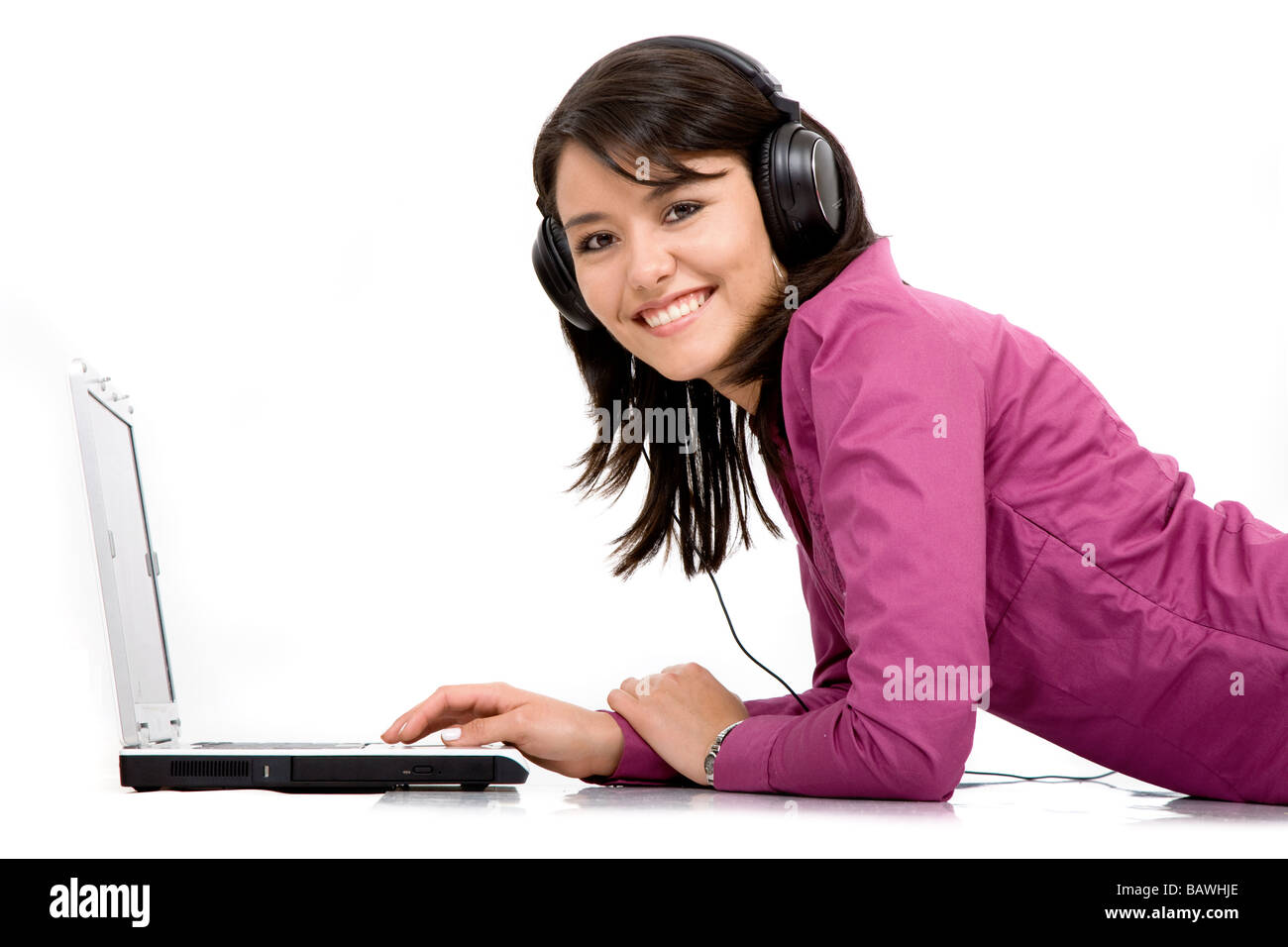 Downloading computer Cut Out Stock Images & Pictures - Alamy