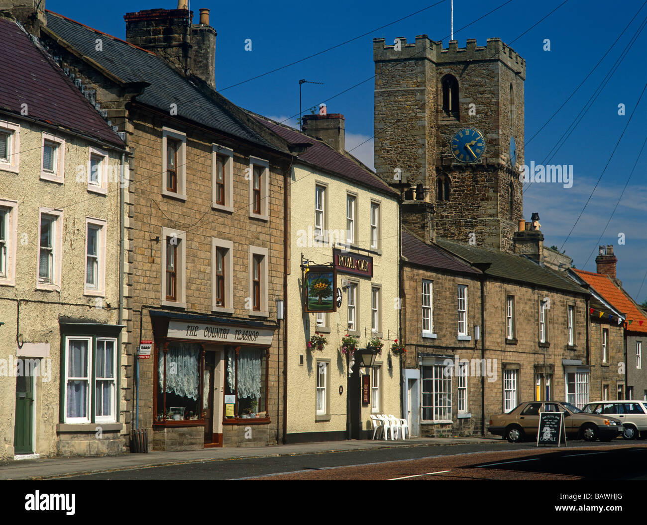 Staindrop Village, County Durham Stock Photo - Alamy