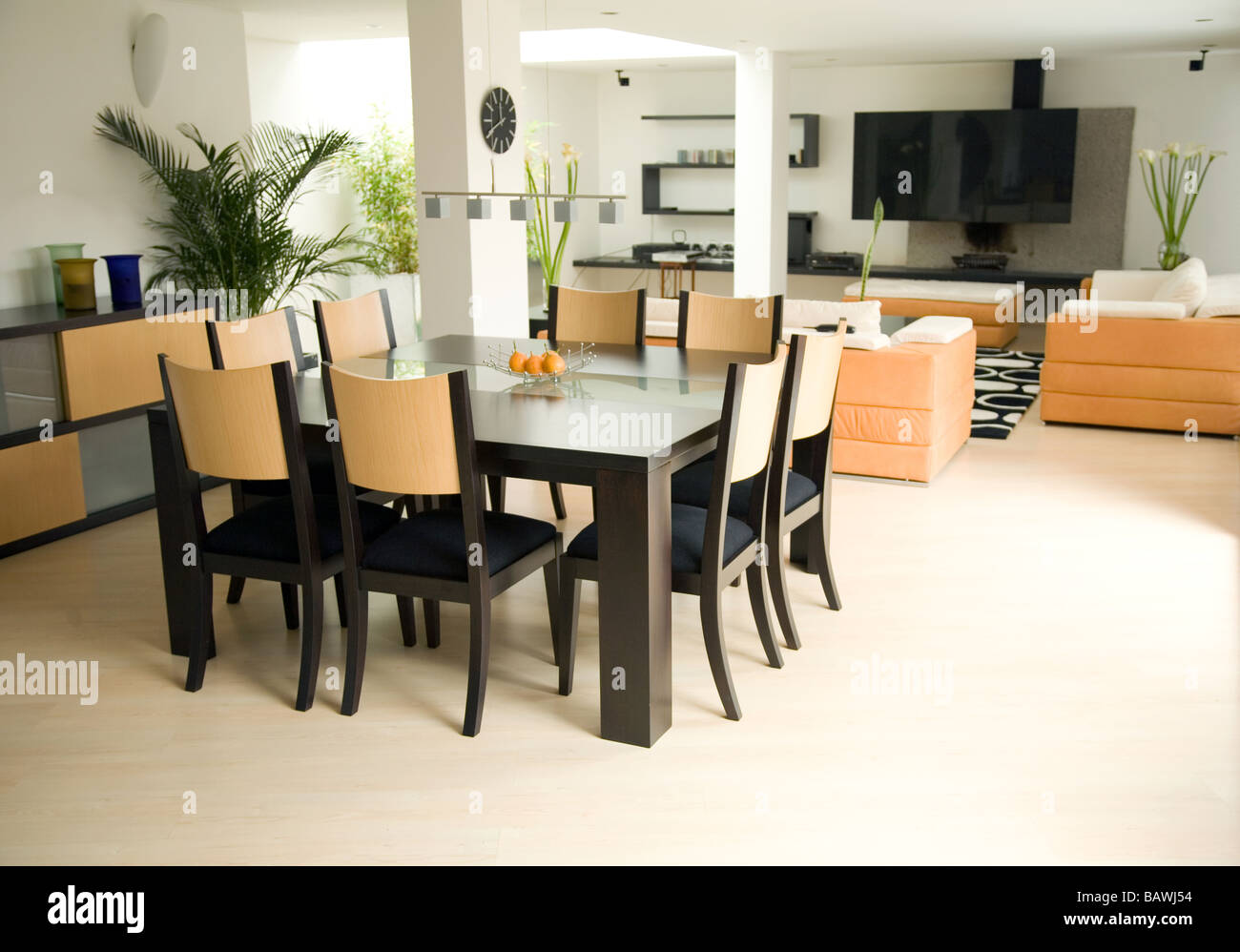 modern living room Stock Photo - Alamy