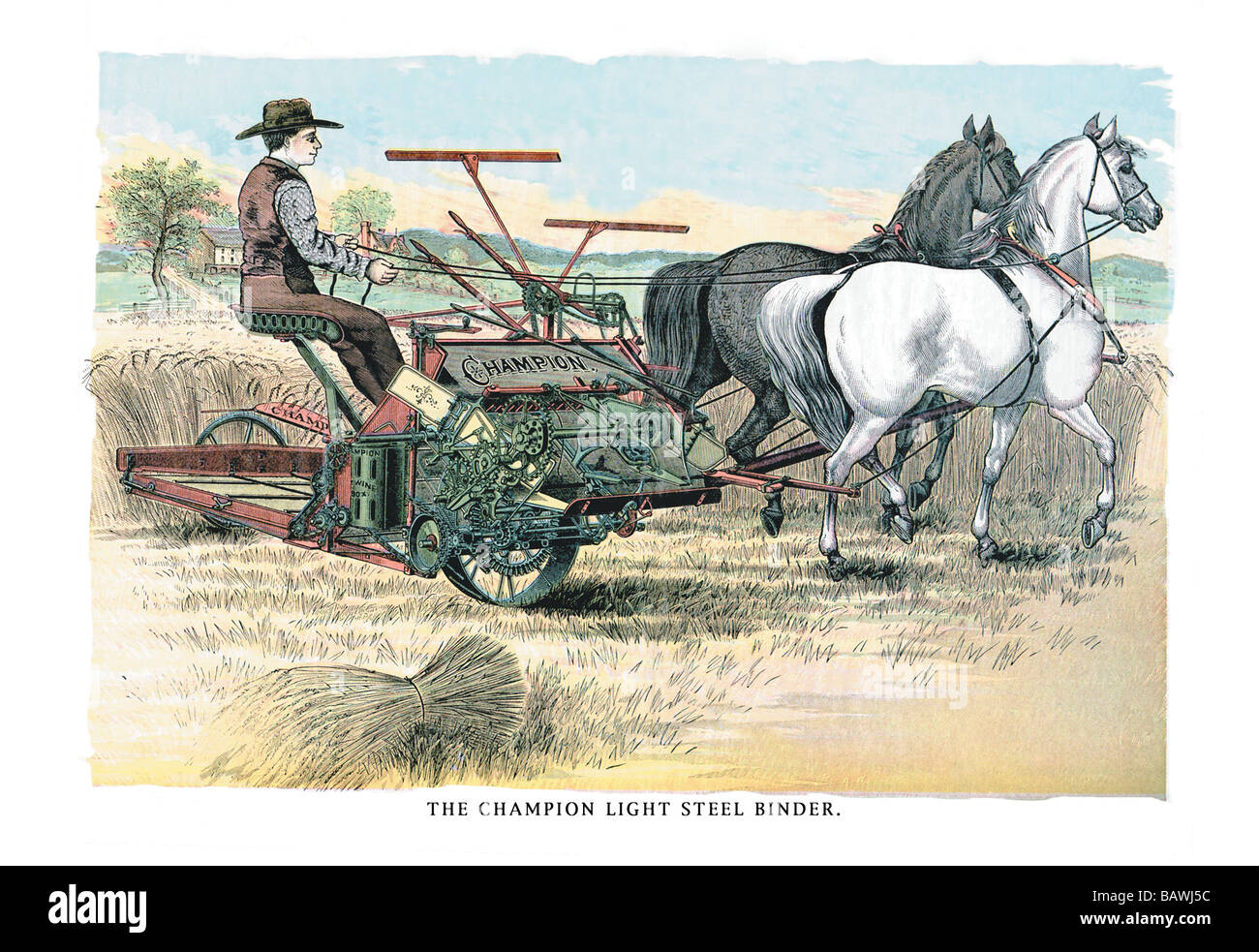 The Champion Light Steel Binder Stock Photo - Alamy