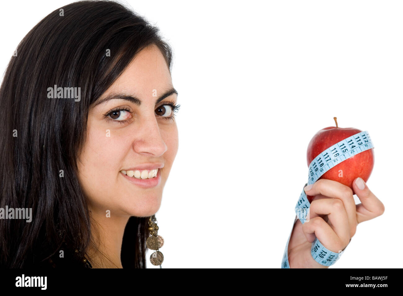 girl losing weight Stock Photo - Alamy