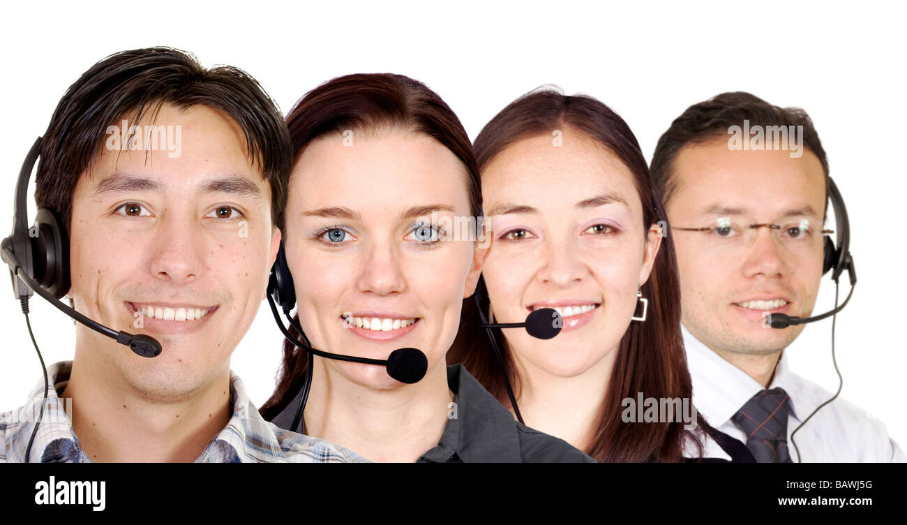 customer service team Stock Photo - Alamy
