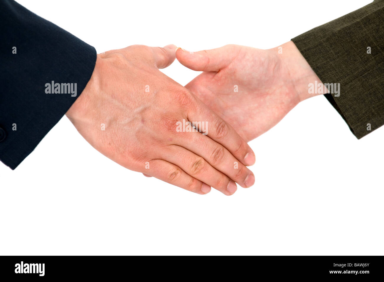 handshake - making a deal Stock Photo - Alamy