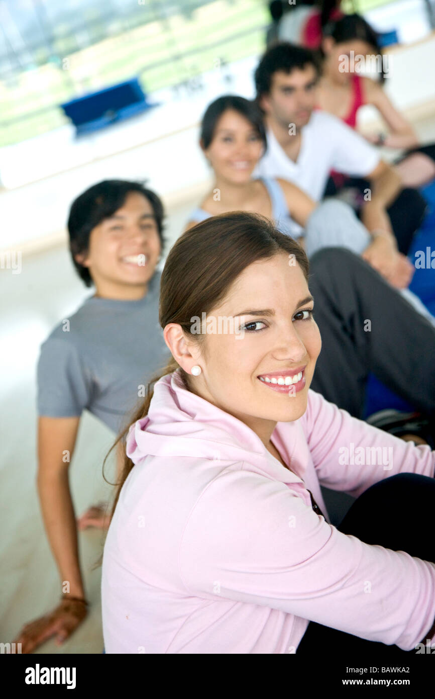 people at the gym Stock Photo - Alamy