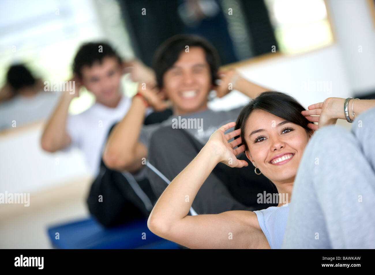 people at the gym Stock Photo - Alamy