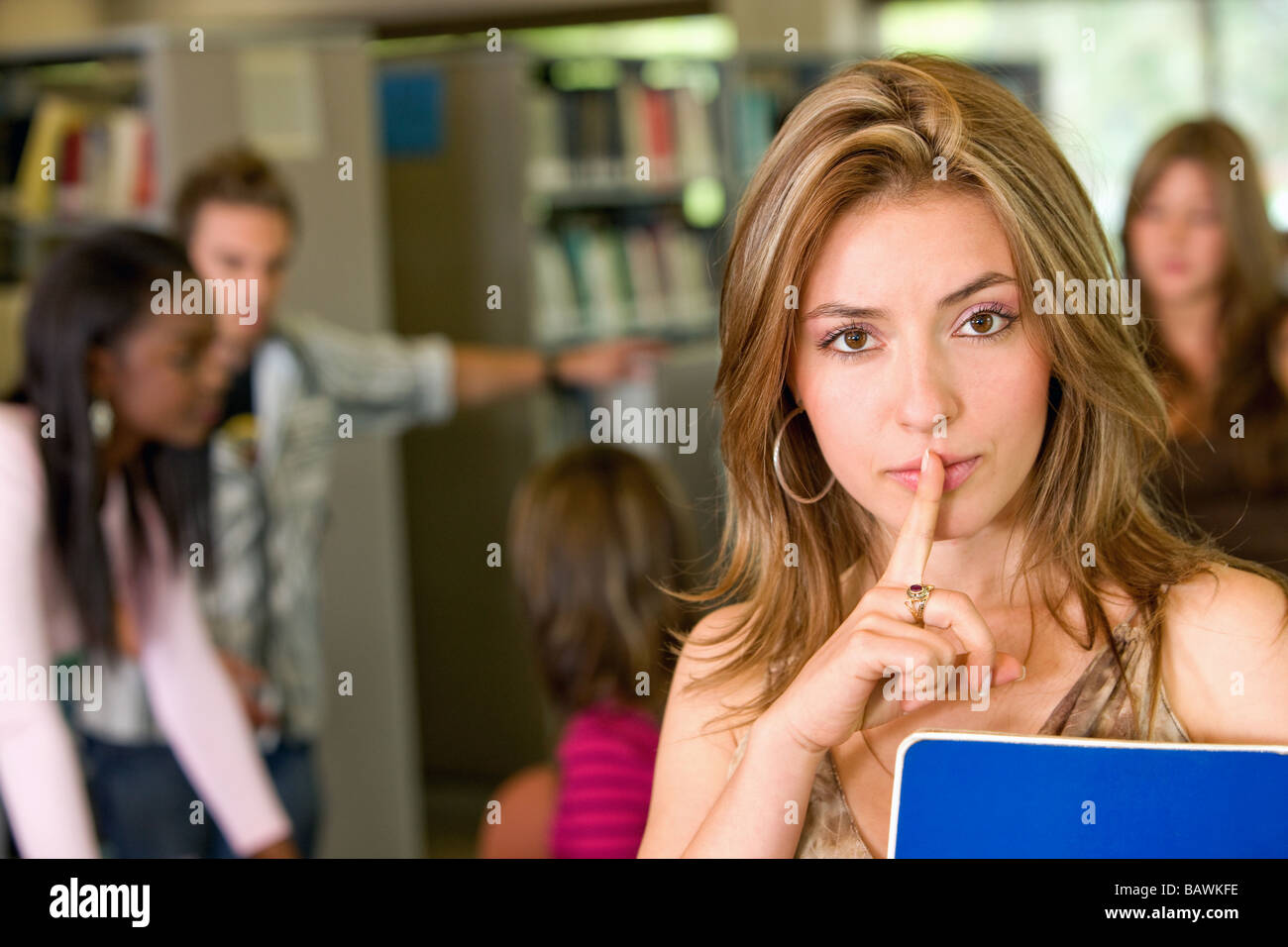 Keep children quiet hi-res stock photography and images - Alamy