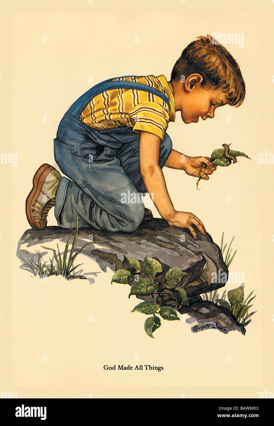 God Made All Things Stock Photo - Alamy