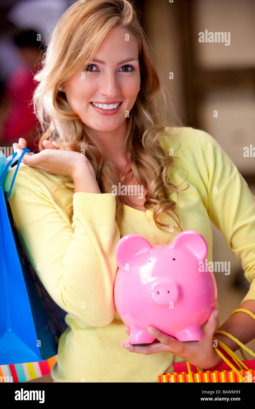 Woman and children shopping no money hi-res stock photography and ...