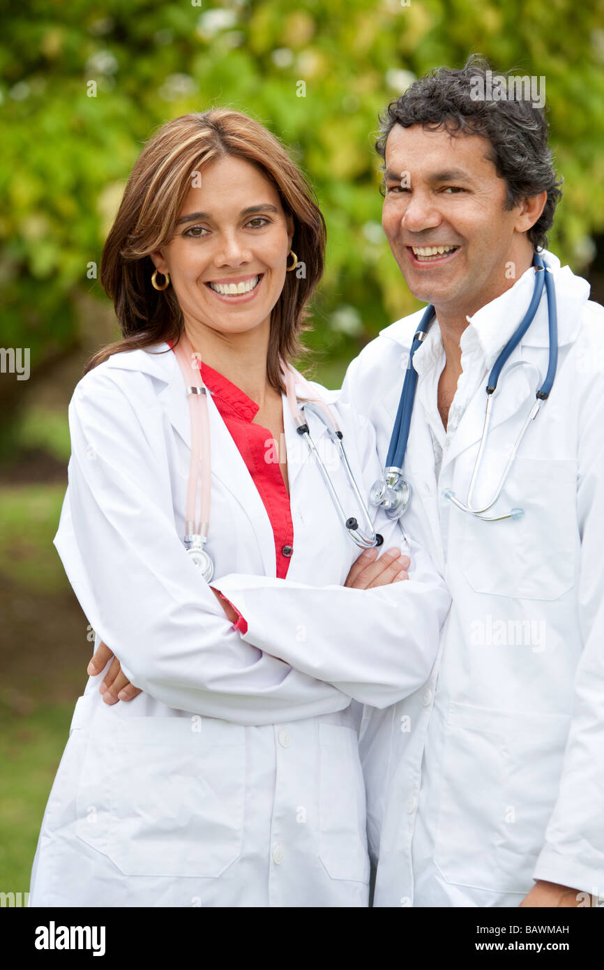 couple of doctors Stock Photo - Alamy