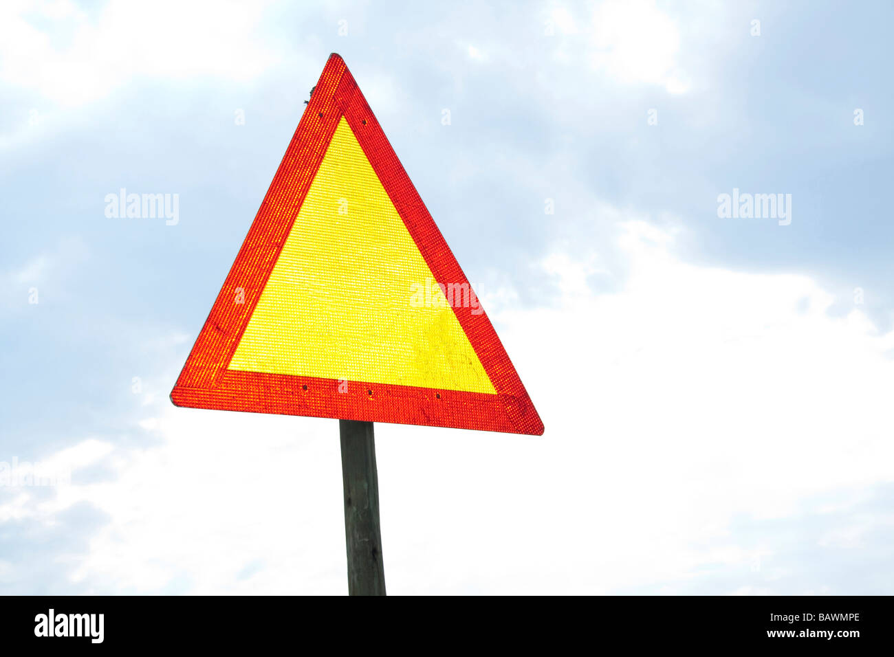 Road safety signs Cut Out Stock Images & Pictures - Alamy