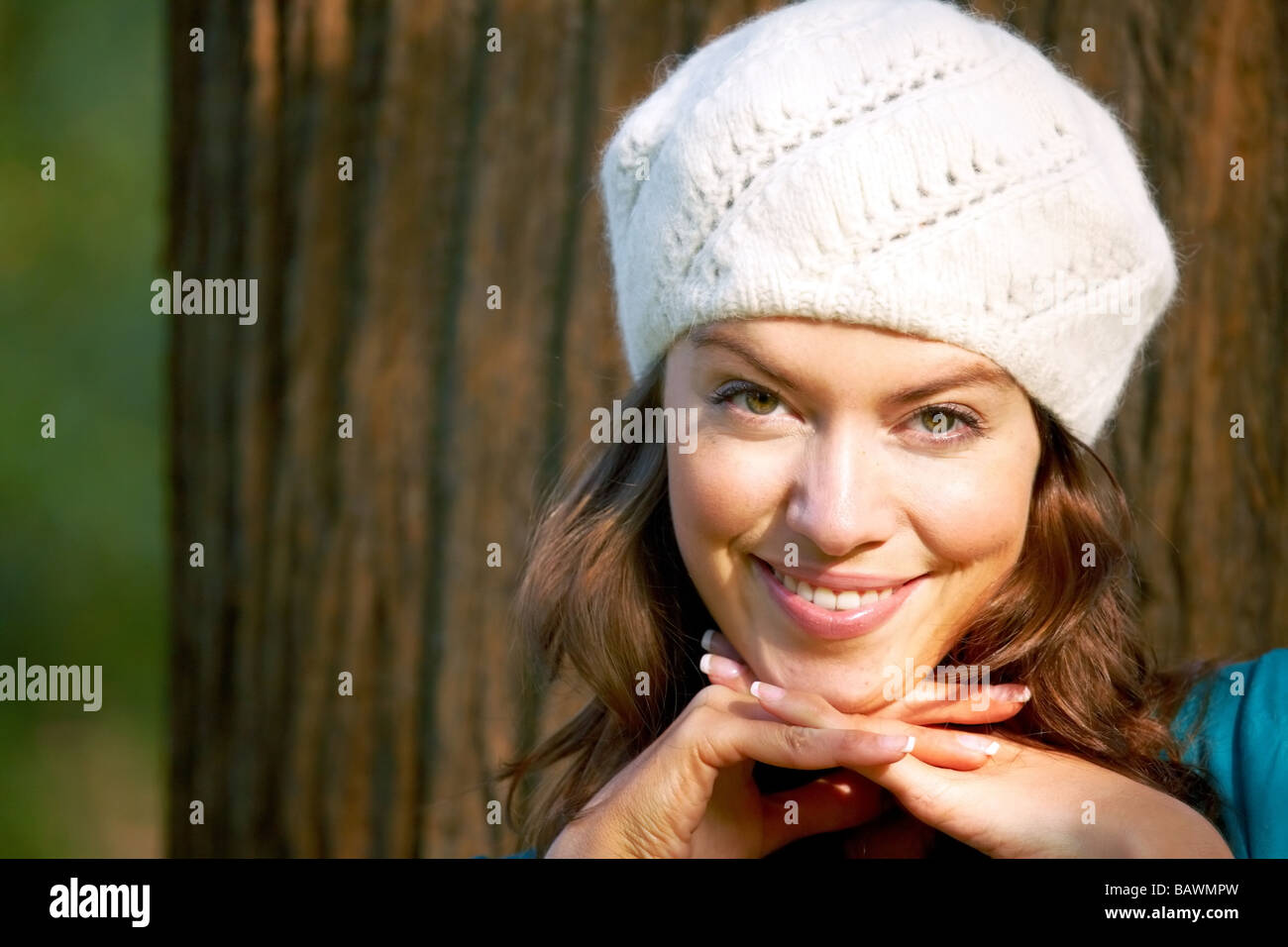 woman portrait outdoors Stock Photo - Alamy