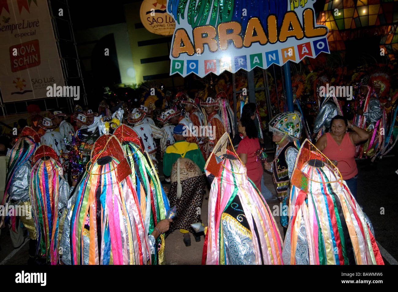 Bumba meu boi traditional dance party celebrating the saints of June on ...