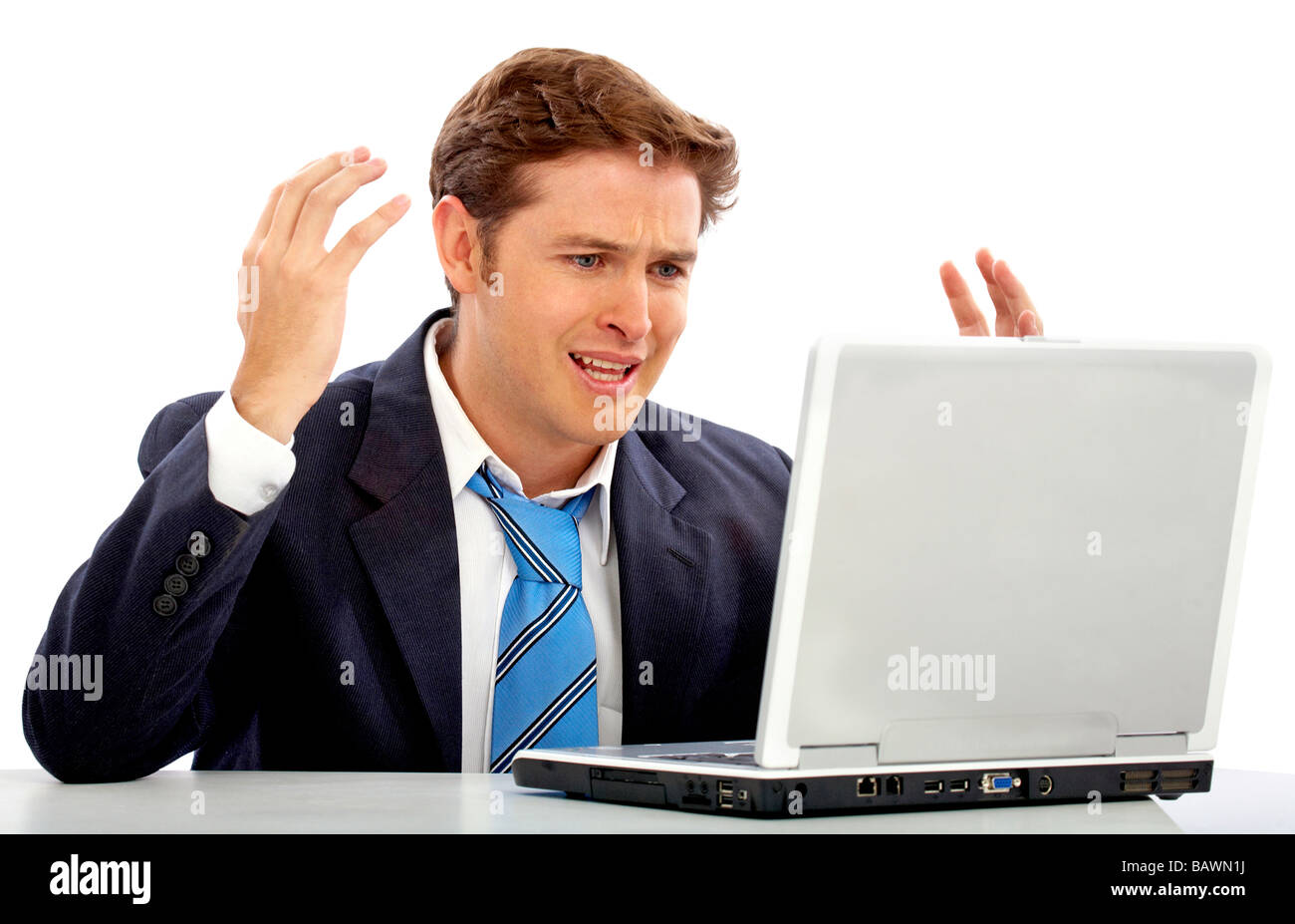 Technology frustration interaction hi-res stock photography and images ...