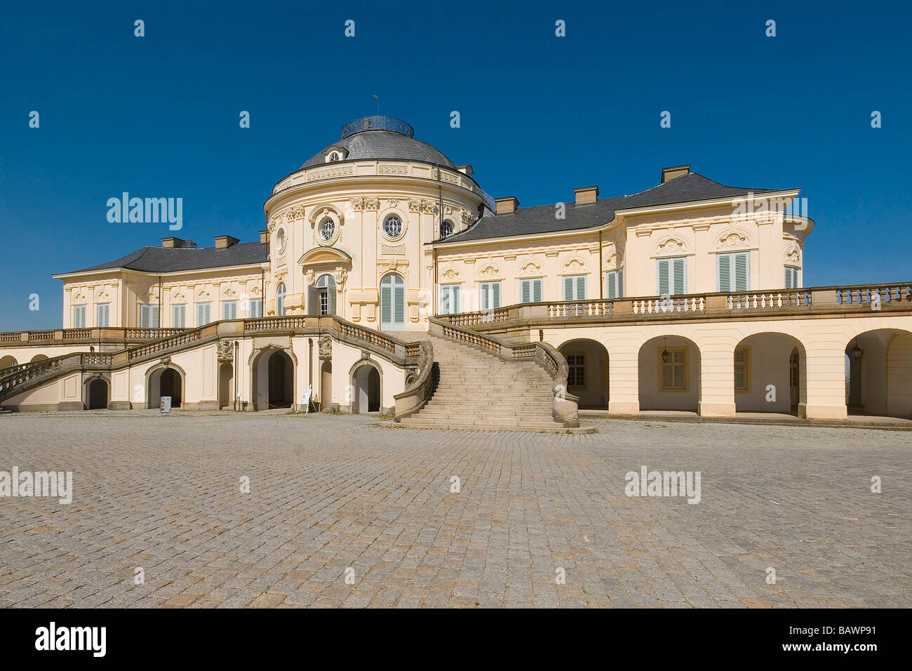 Stuttgart - Castle Solitude Stock Photo - Alamy