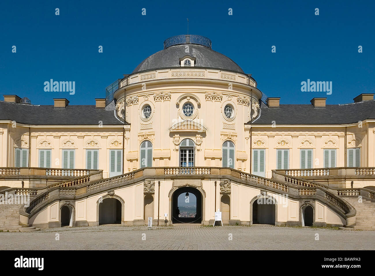 Stuttgart - Castle Solitude Stock Photo - Alamy