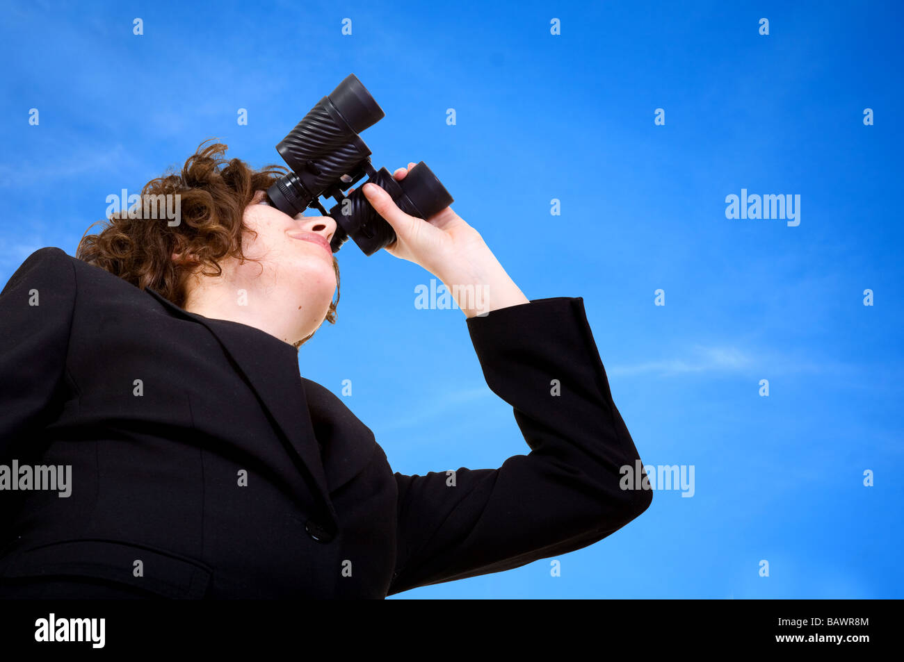 Blue metallic vision hi-res stock photography and images - Alamy