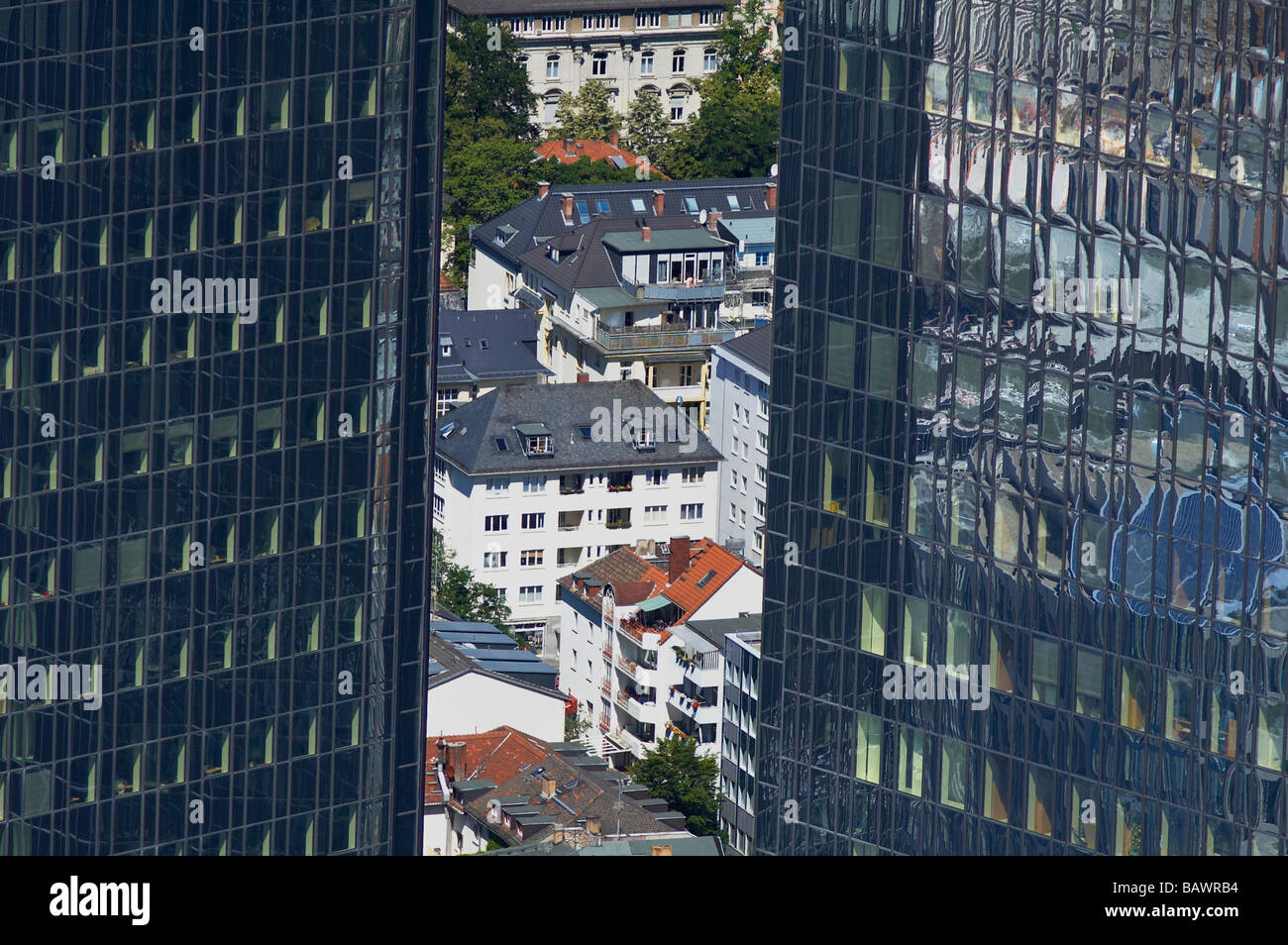 Frankfurt / Main, Panorama, German Bank Stock Photo - Alamy